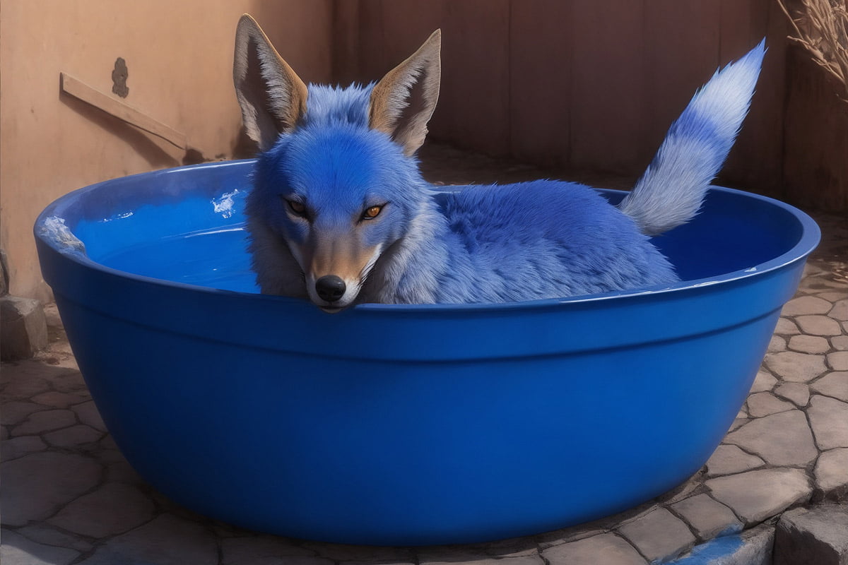 The Folktale of Indigo Jackal: A Royal Deception - Folklore Chronicles