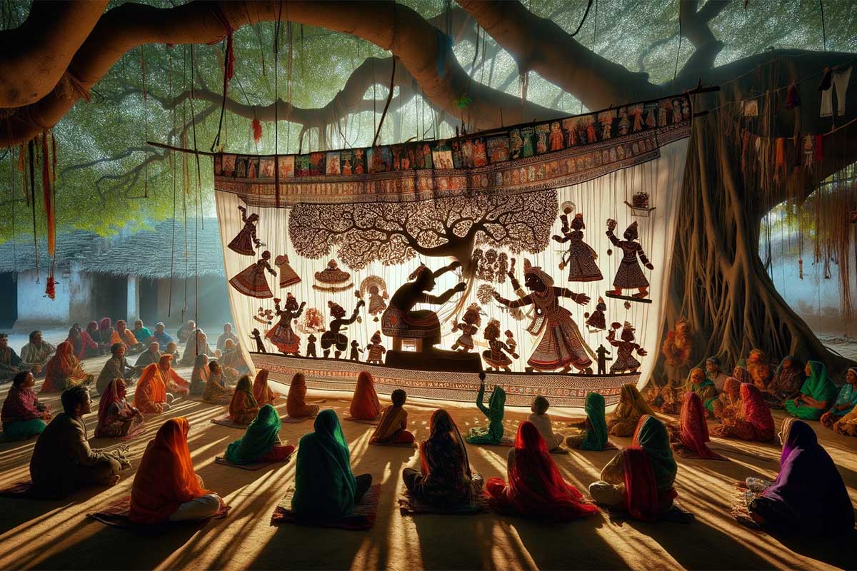 The Enigmatic Tale of Raghurajpur's Shadow Puppeteer - Folklore Chronicles